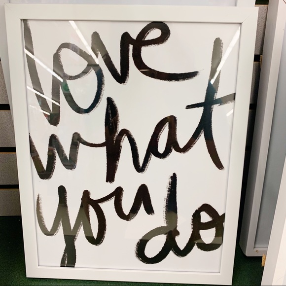 Urban Outfitters | Accents | Love What You Do Sign | Poshmark